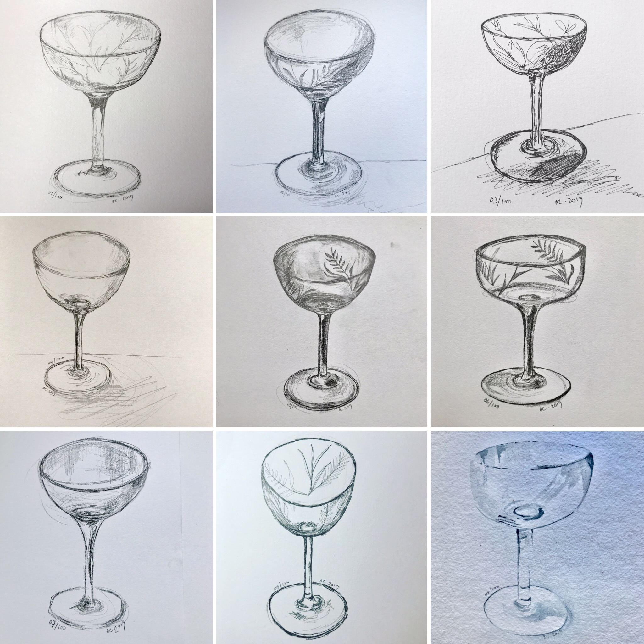 100 Glasses – Annabel Carington